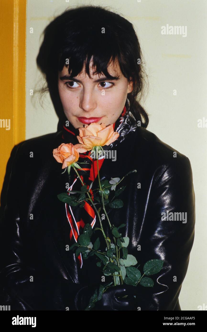 French singer Lio, France Stock Photo - Alamy