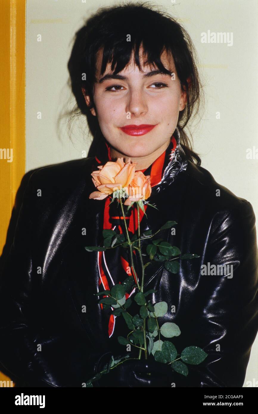 French singer Lio, France Stock Photo - Alamy