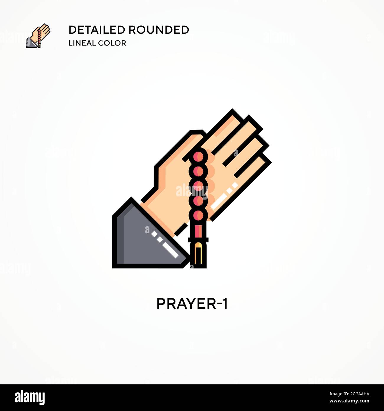 Continuous line of jesus christ Stock Vector Images - Alamy