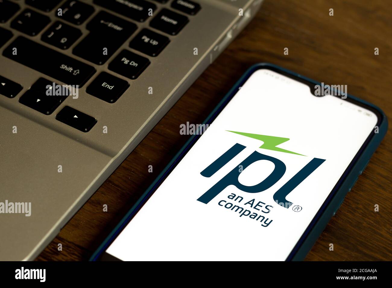 In this photo illustration the Indianapolis Power and Light Company ...