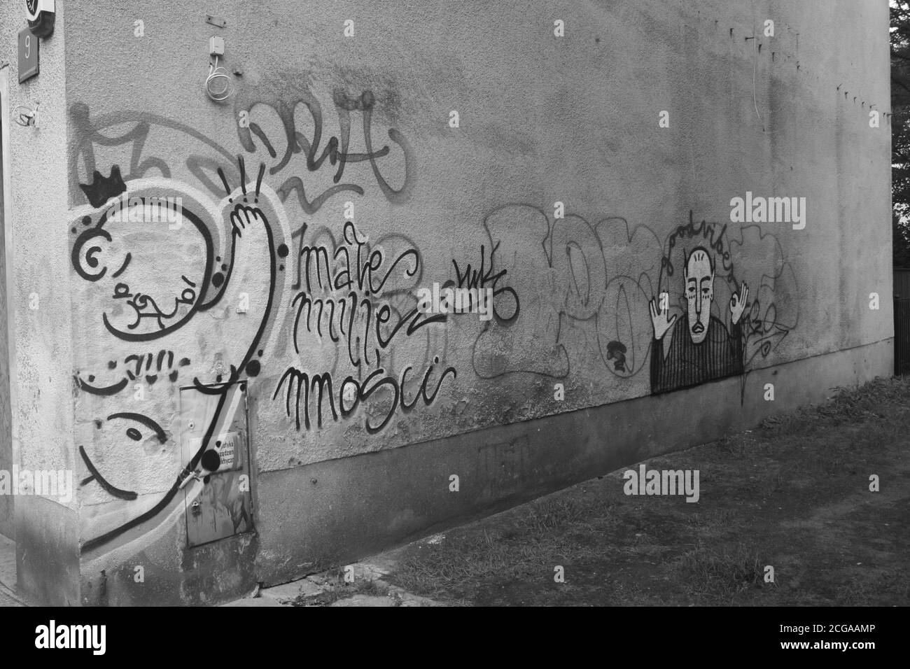 Graffiti Polska 2 Stock Photo - Alamy