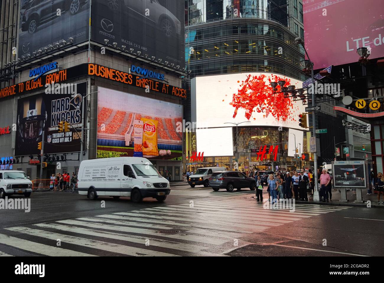 Intersection of 7th avenue hi-res stock photography and images - Alamy