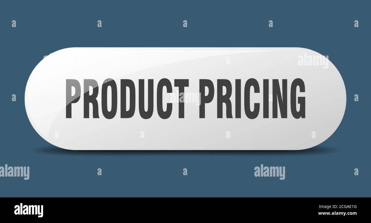 product pricing button. rounded glass sign. sticker. banner Stock ...