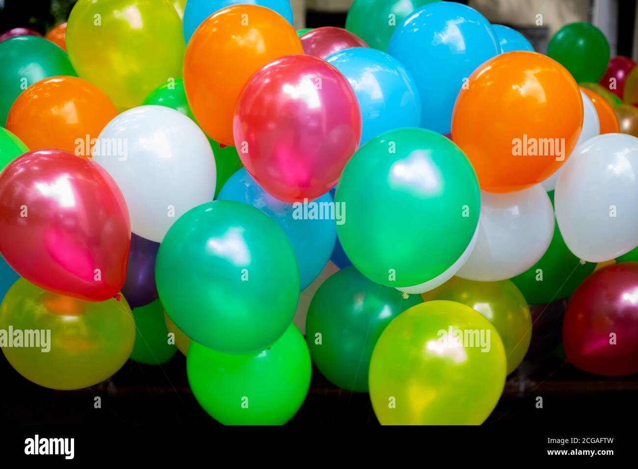 Lots Of Real Balloons