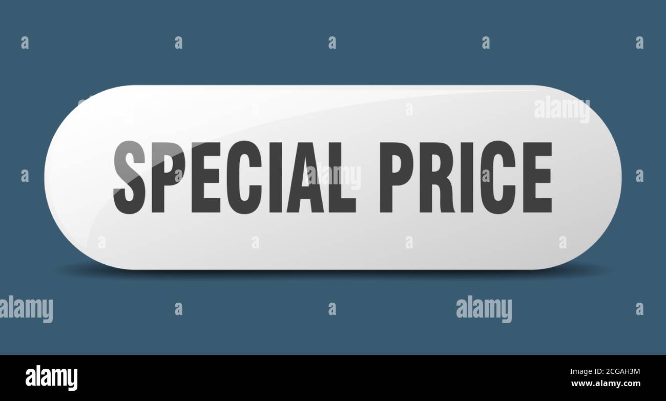 special price button. rounded glass sign. sticker. banner Stock Vector ...