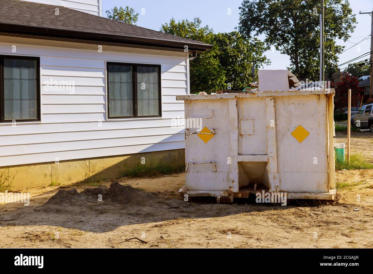 Environment environmental construction site trash hi-res stock ...