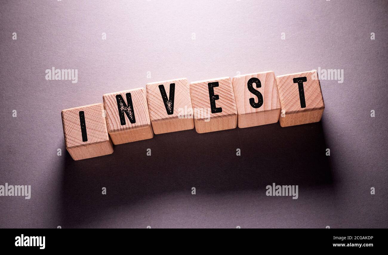 3d stock chart invest hi-res stock photography and images - Alamy
