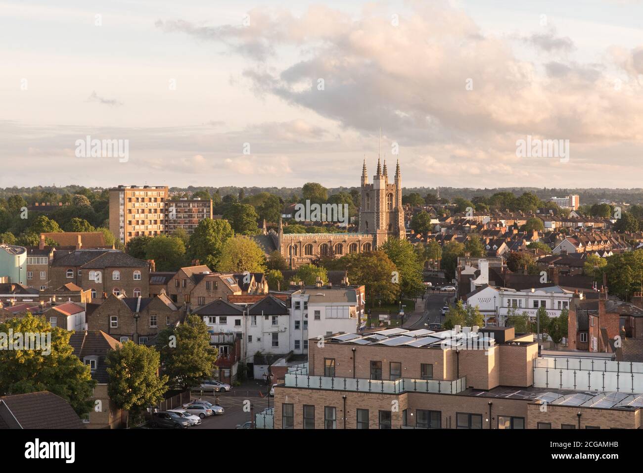Croydon skyline, South East London Stock Photo - Alamy