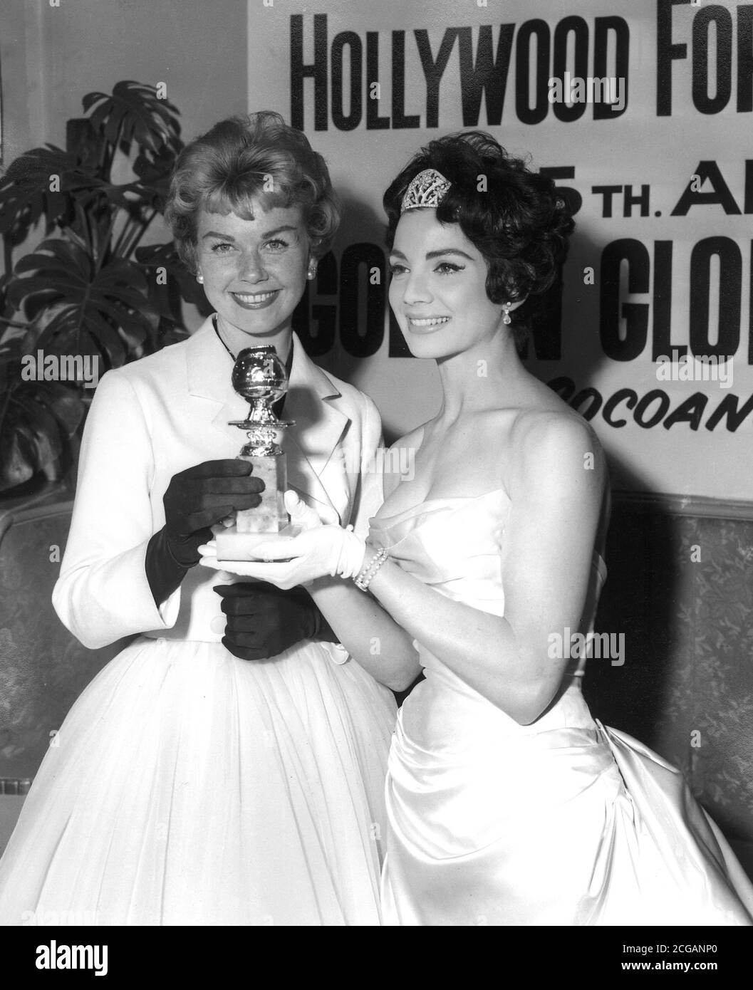 Doris Day, Zira Rogers, Golden Globe Awards (1958) / File Reference ...