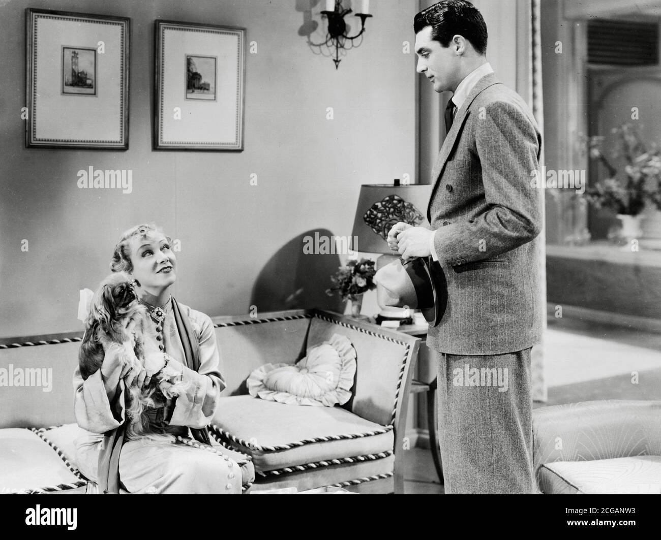 Cary Grant and Marjorie Gateson, "Big Brown Eyes" 1936 Paramount / File ...