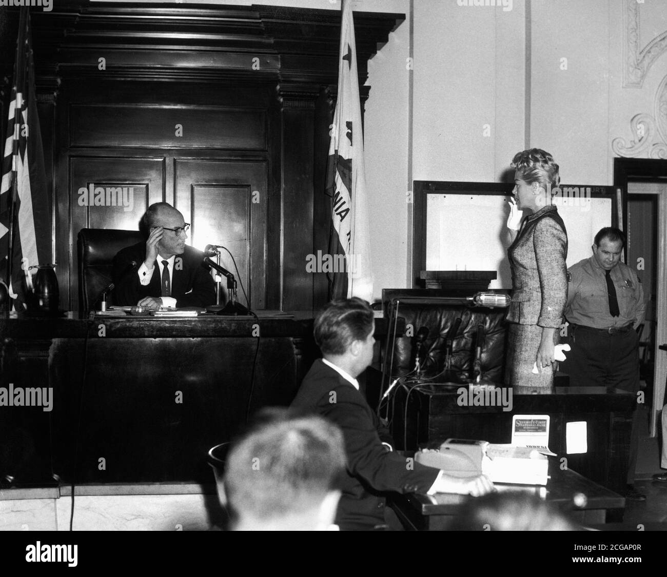 Archival courtroom trial hi-res stock photography and images - Alamy