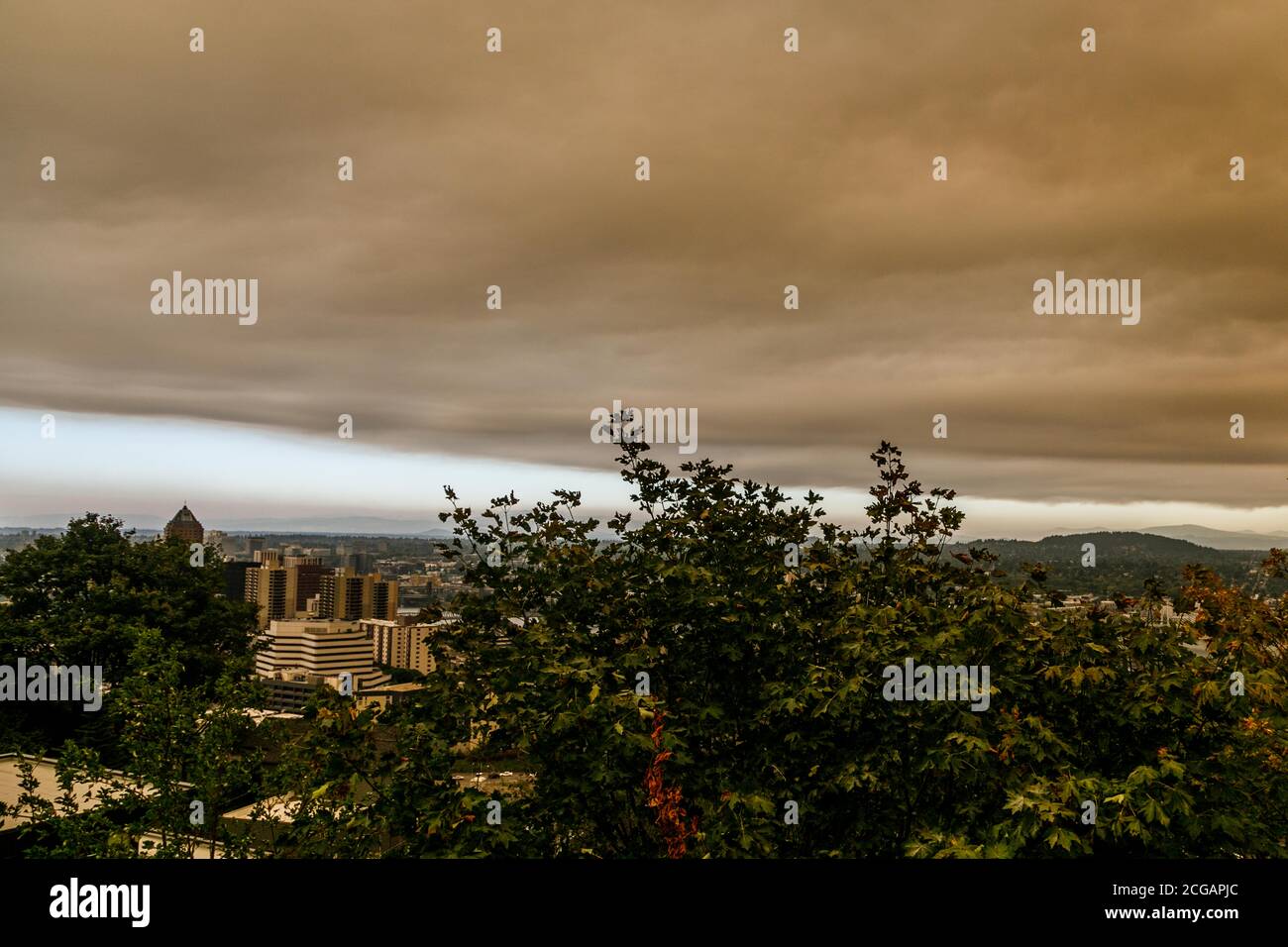 Portland, United States. 09th Sep, 2020. Catastrophic wildfires in ...