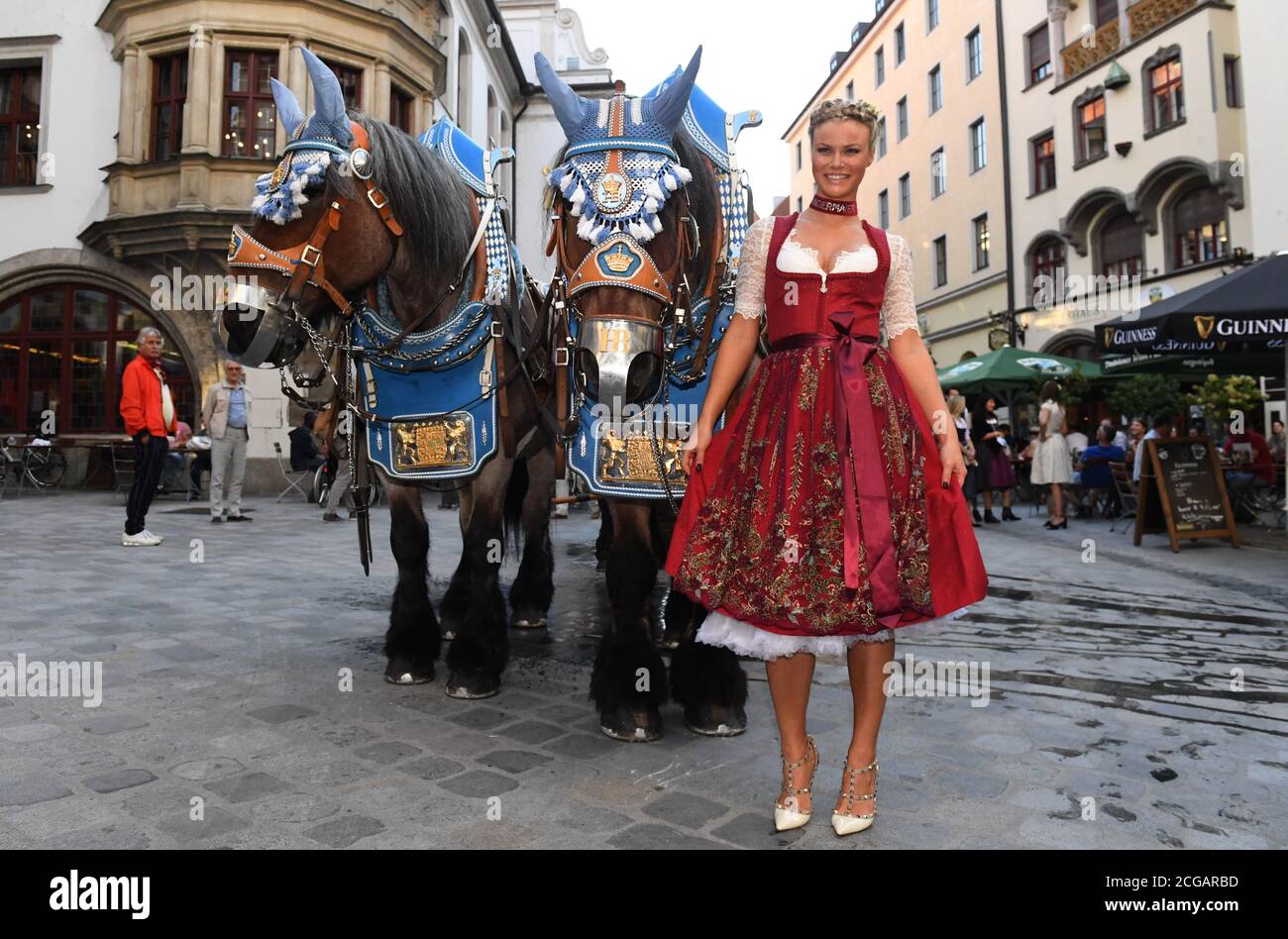 Munich, Germany. 09th Sep, 2020. The Wiesnplaymate 2020, Natascha ...