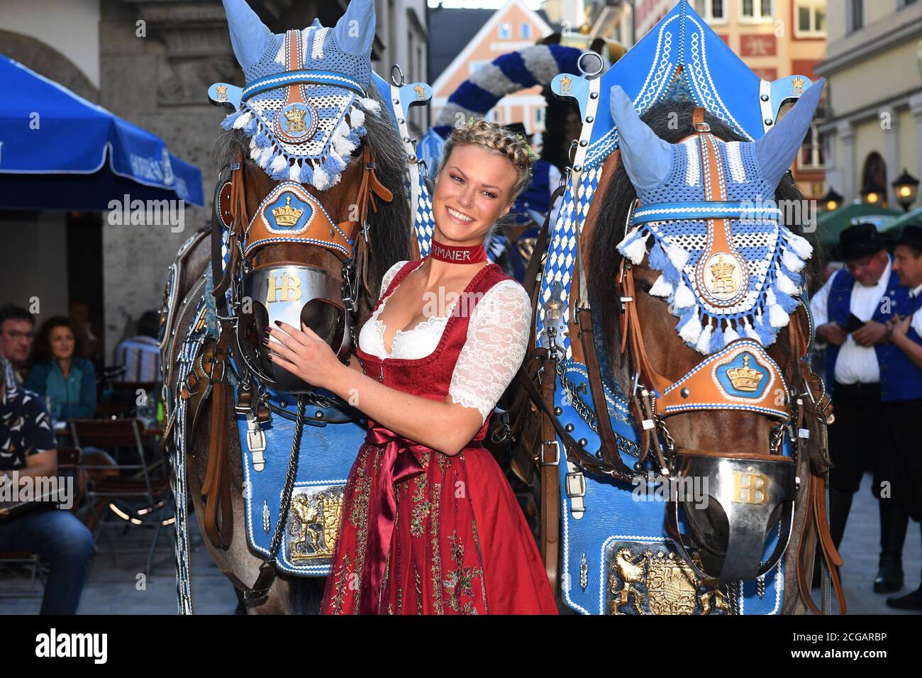 Munich, Germany. 09th Sep, 2020. The Wiesnplaymate 2020, Natascha ...
