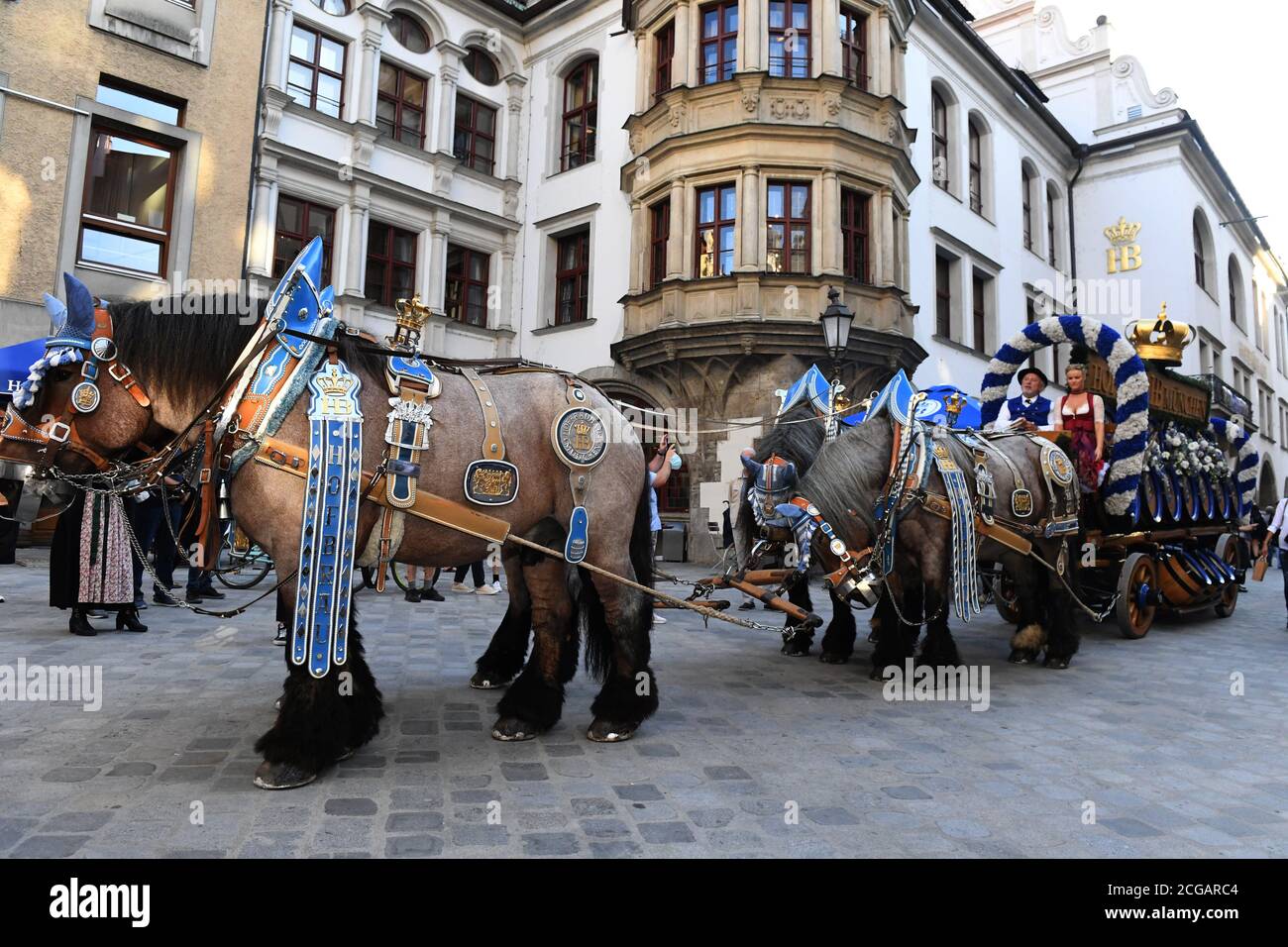 Munich, Germany. 09th Sep, 2020. The Wiesnplaymate 2020, Natascha ...