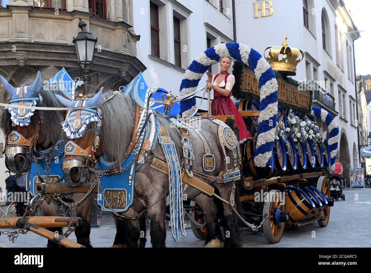 Munich, Germany. 09th Sep, 2020. The Wiesnplaymate 2020, Natascha ...