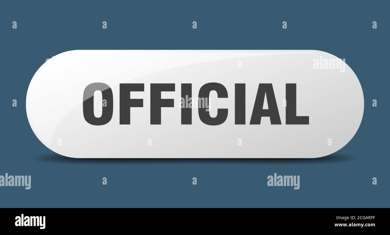 official button. rounded glass sign. sticker. banner Stock Vector Image ...