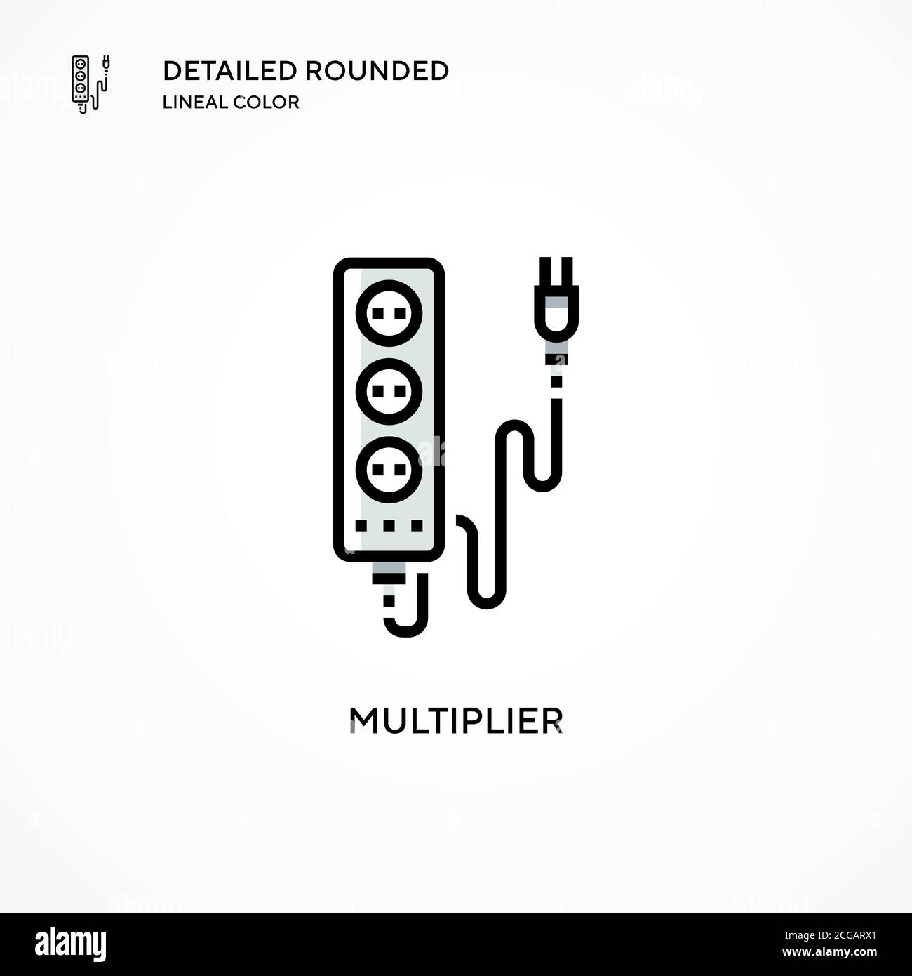 Multiplier vector icon. Modern vector illustration concepts. Easy to ...