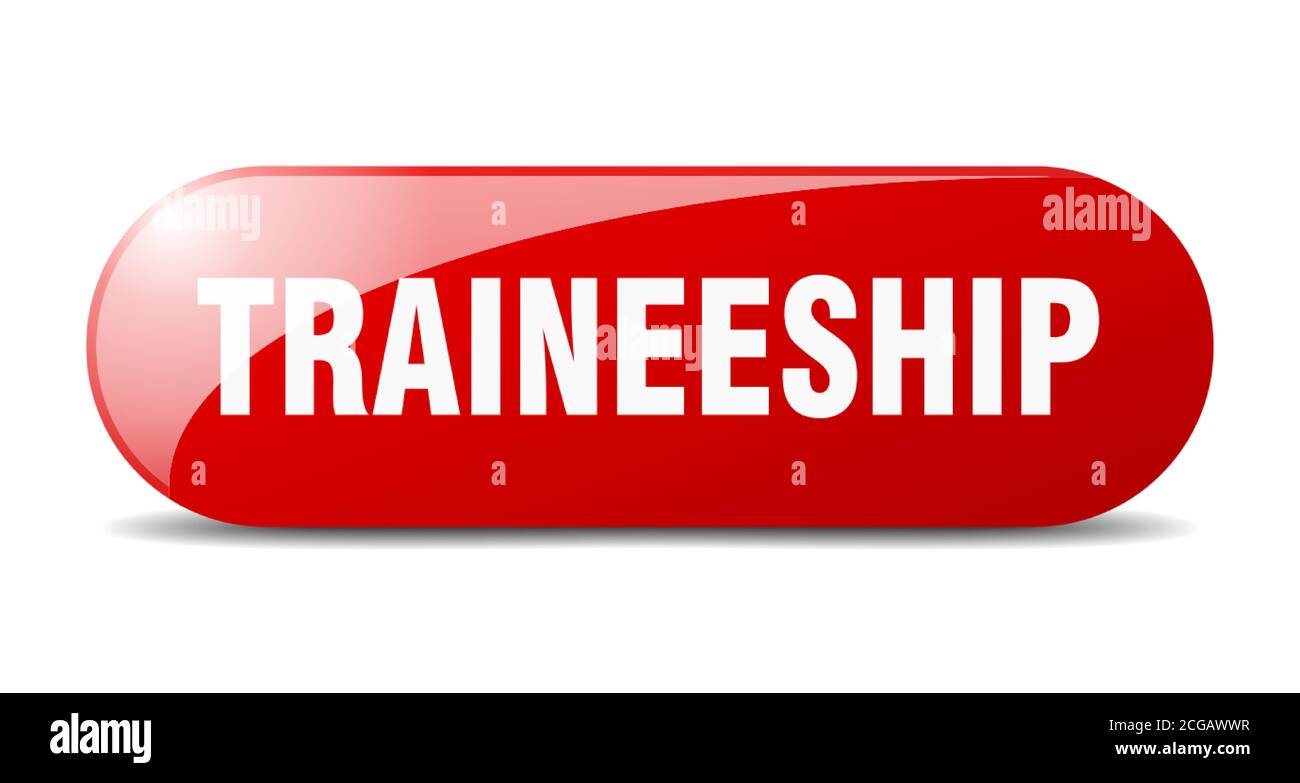 traineeship button. rounded glass sign. sticker. banner Stock Vector Image & Art - Alamy