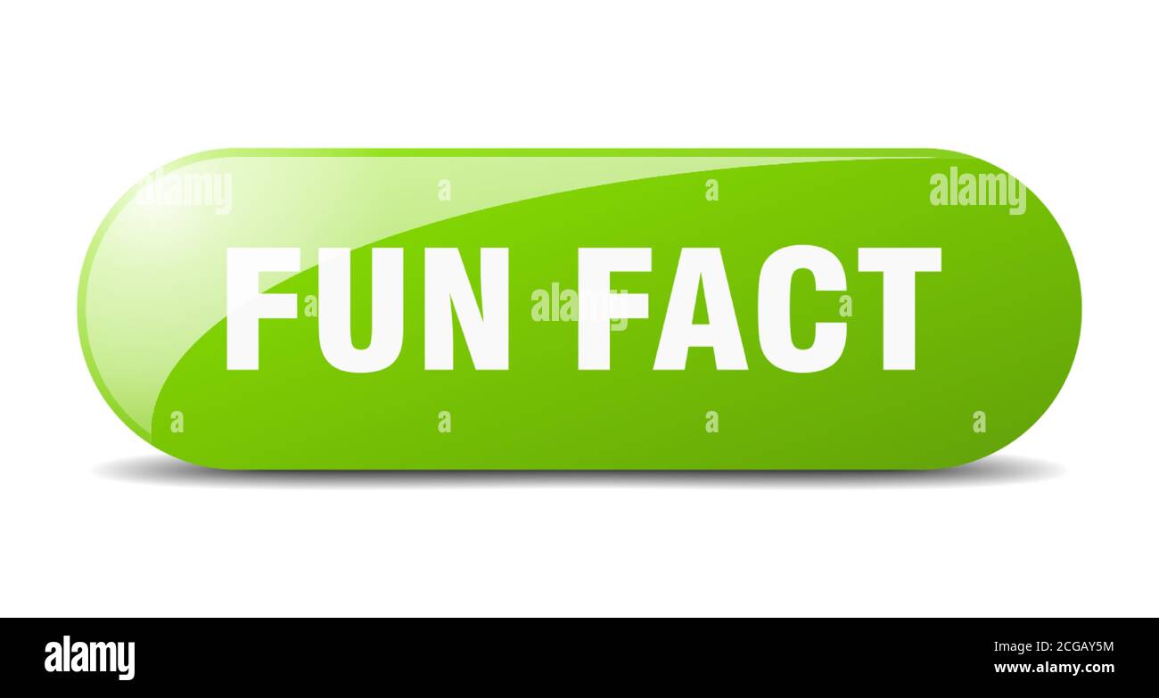 fun fact button. rounded glass sign. sticker. banner Stock Vector Image ...