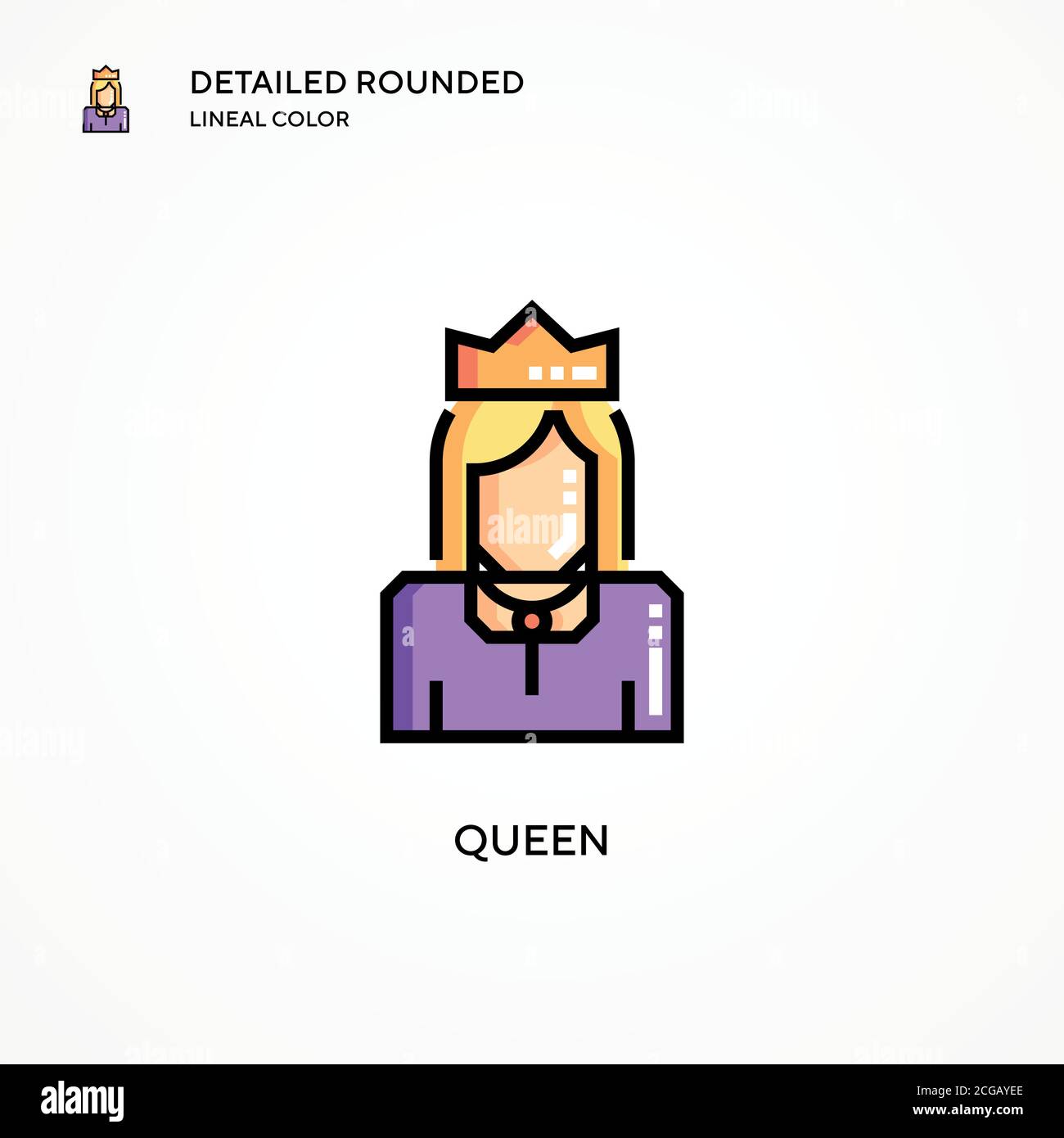 Vintage woman crown silhouette drawing hi-res stock photography and ...