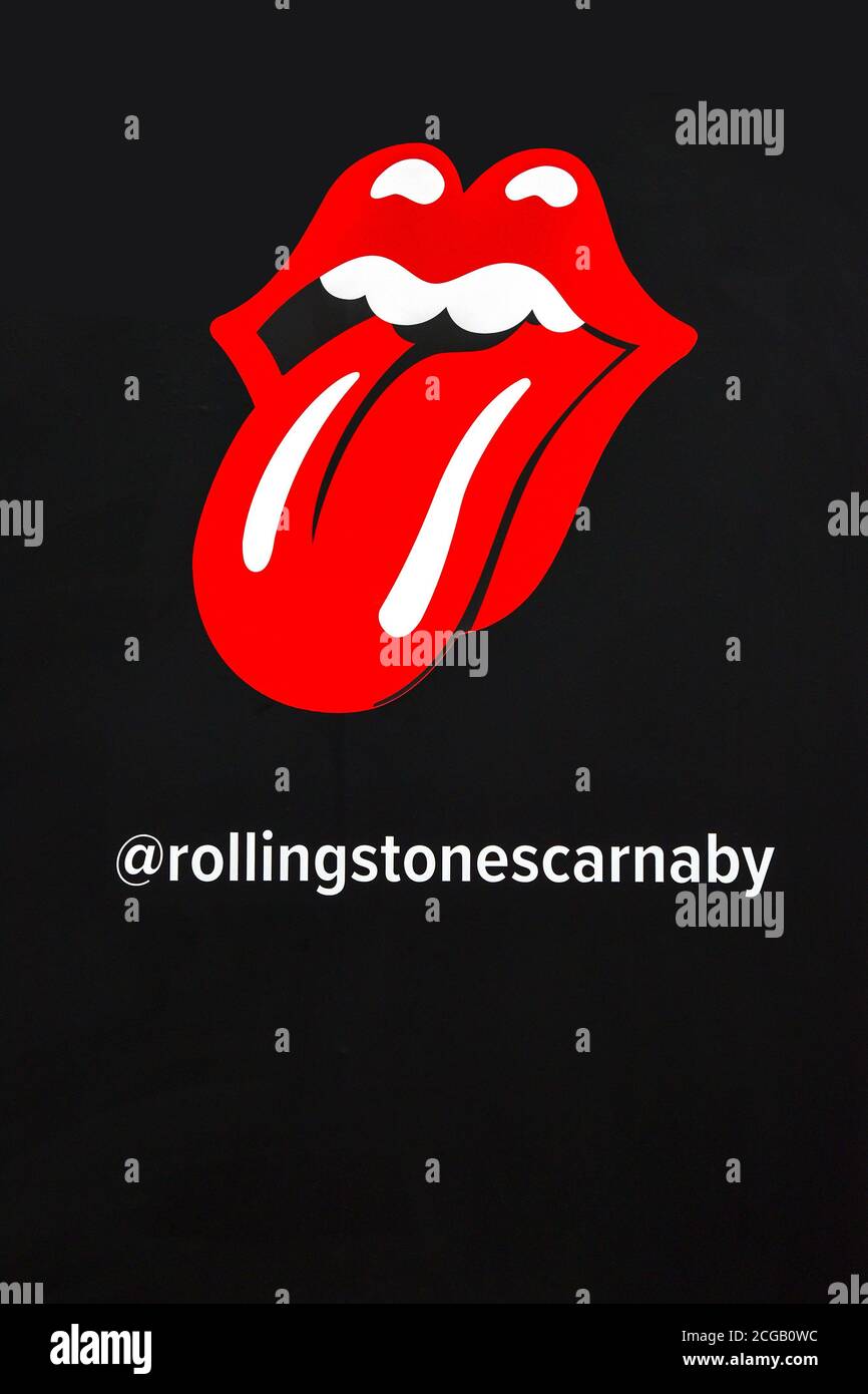 Rolling stones lips hi-res stock photography and images - Alamy