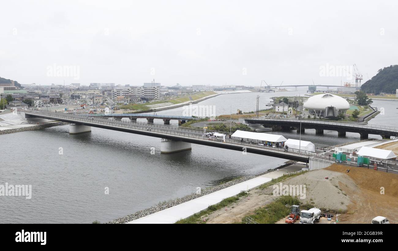 Ishinomaki in Miyagi Prefecture, Japan. 10th Sep 2020. Photo taken Sept ...