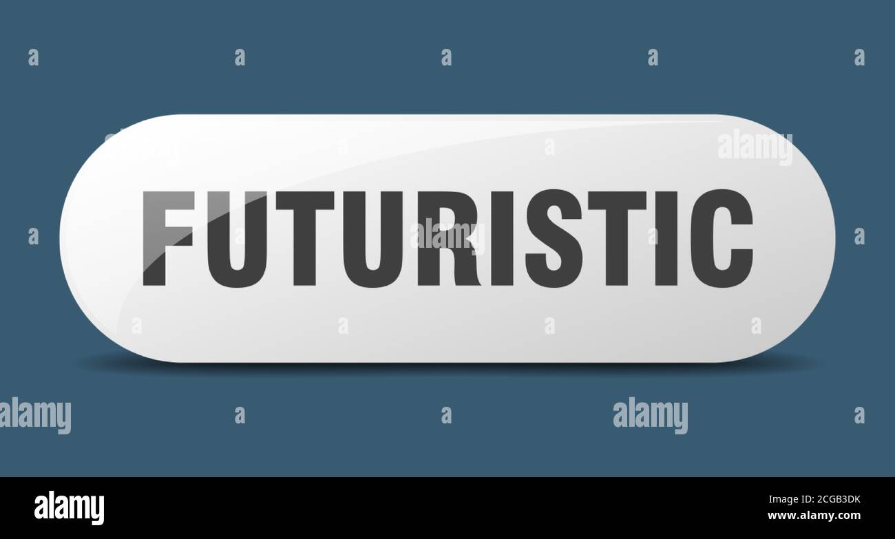 futuristic button. rounded glass sign. sticker. banner Stock Vector ...