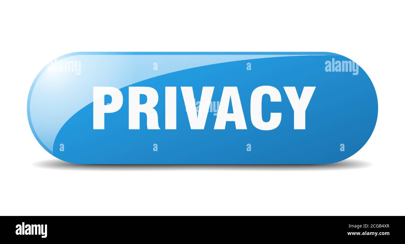 privacy button. rounded glass sign. sticker. banner Stock Vector Image ...