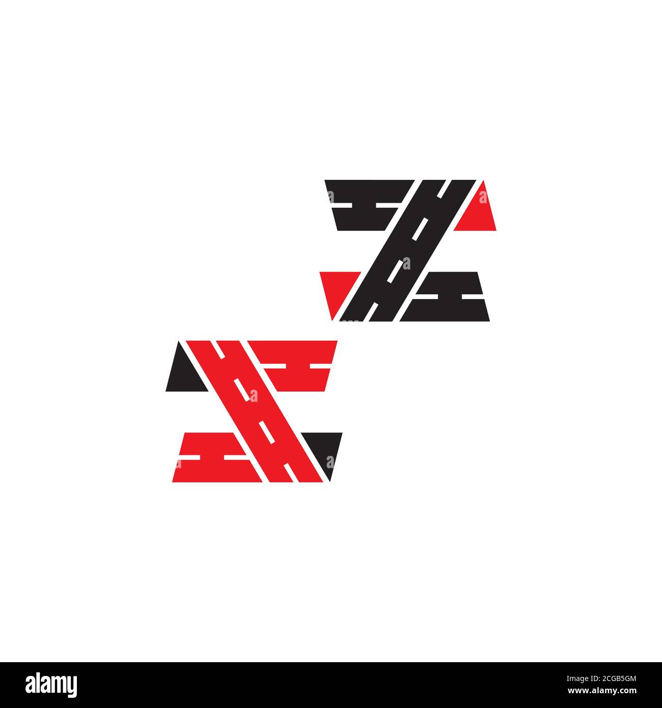 letter z street design logo vector Stock Vector Image & Art - Alamy