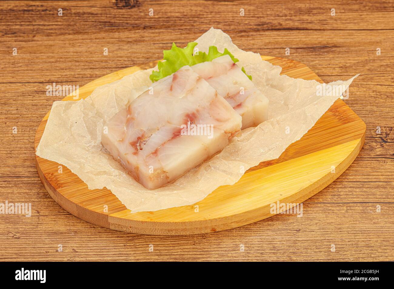 Raw dietary pollock fish fillet for cooking Stock Photo - Alamy