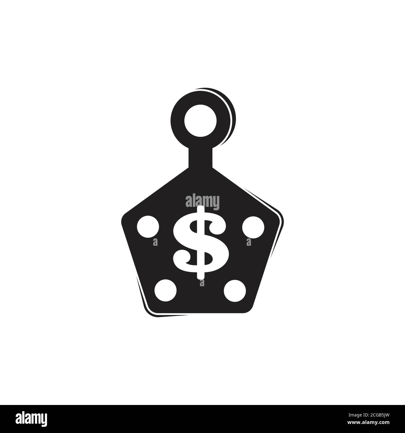 price tag money dollar symbol vector Stock Vector Image & Art - Alamy