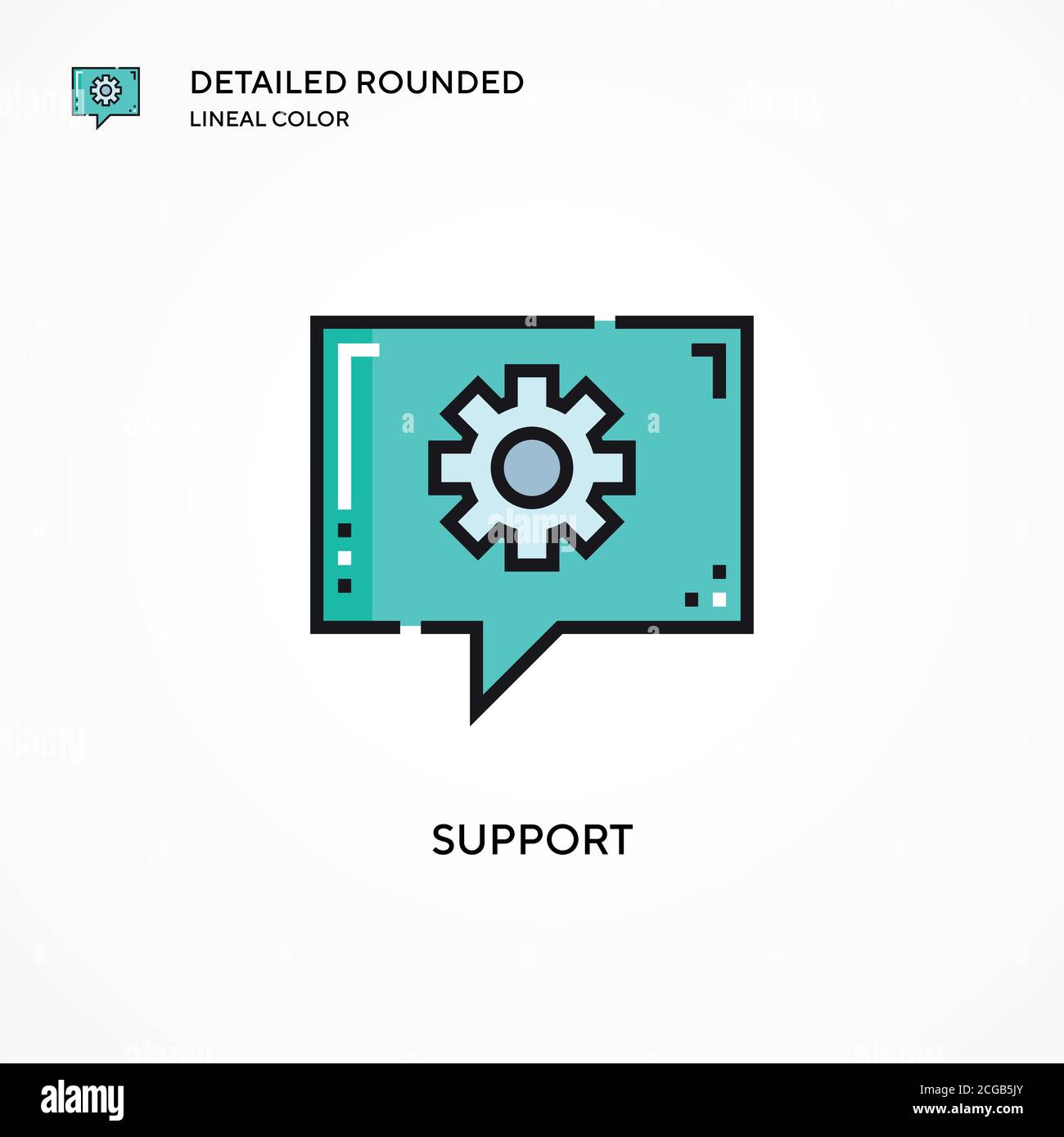 Support vector icon. Modern vector illustration concepts. Easy to edit ...