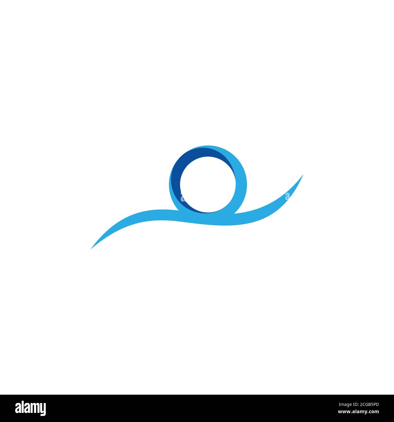Water Flow Vector Logo Water Flow Vector Stock Illustrations