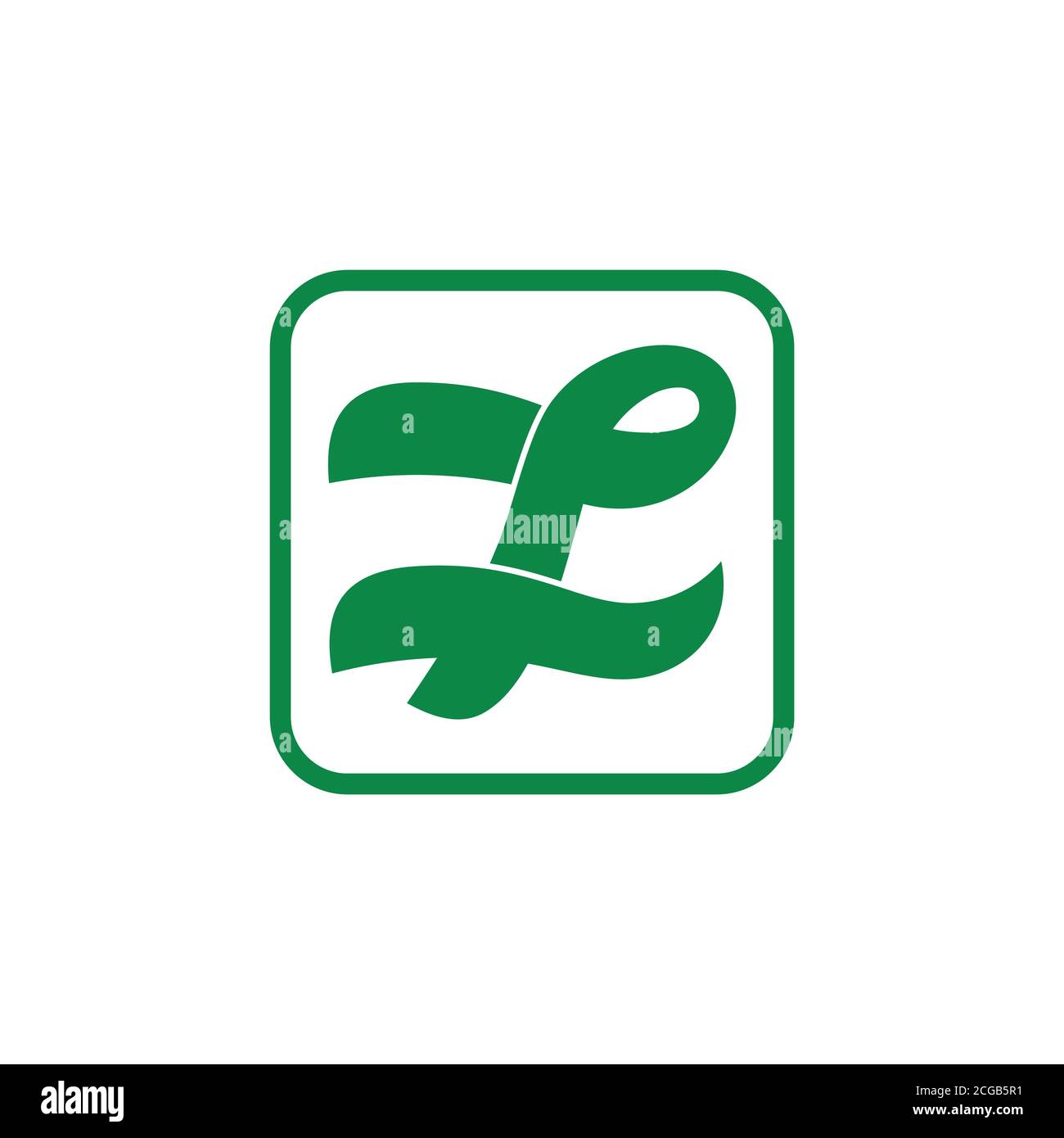 abstract letter t curves ribbon design logo vector Stock Vector Image ...