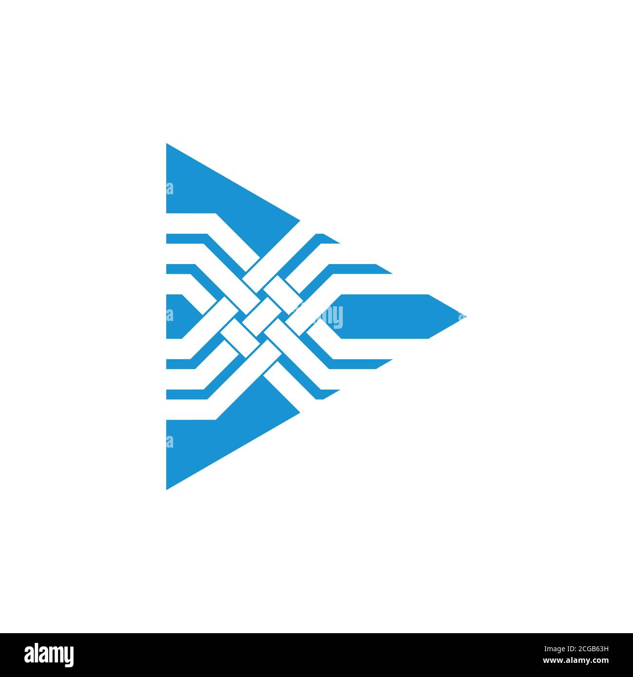 simple geometric unique unusual fashion brand shape modern concept ...