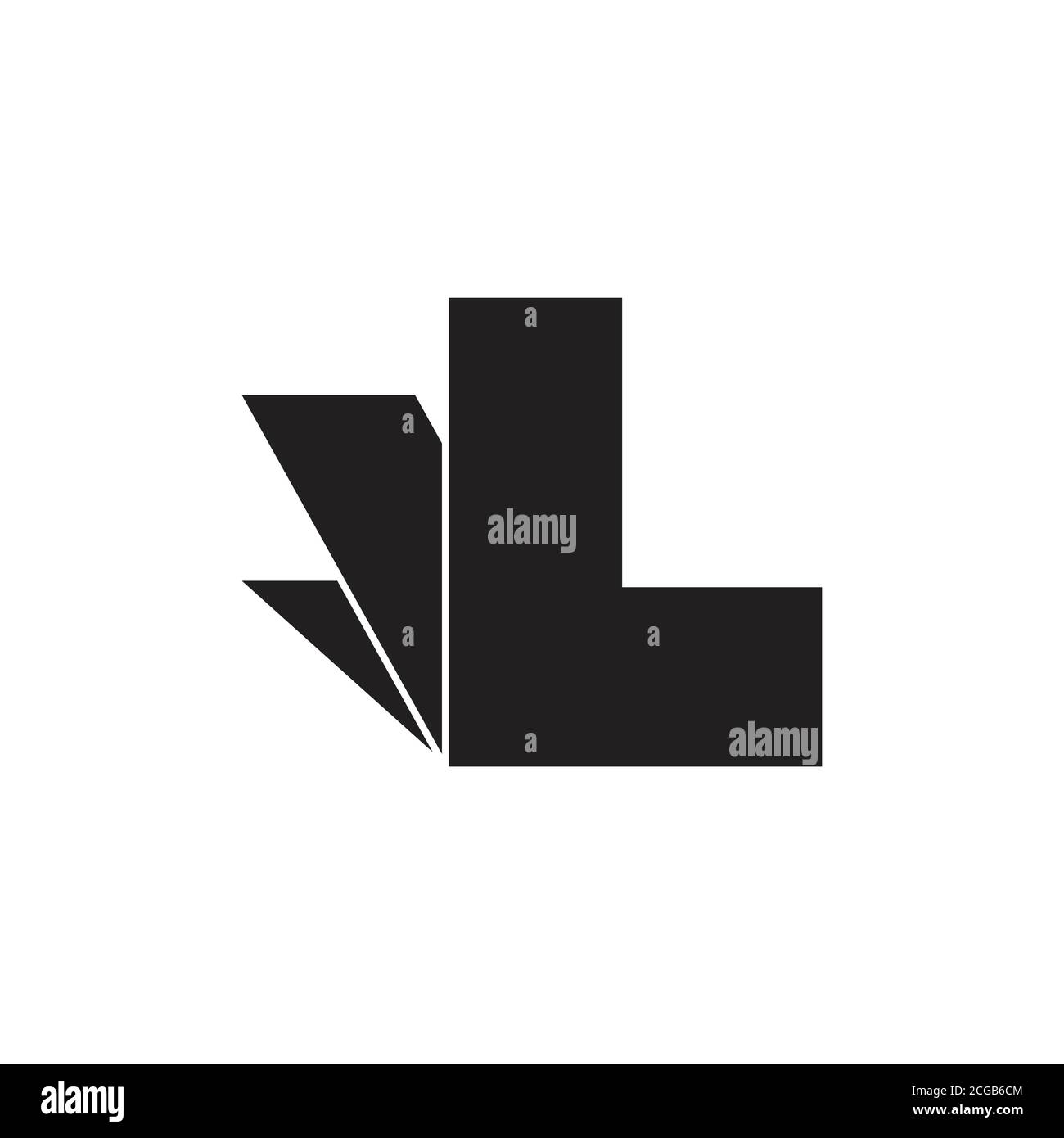 3d letter l Stock Vector Images - Alamy