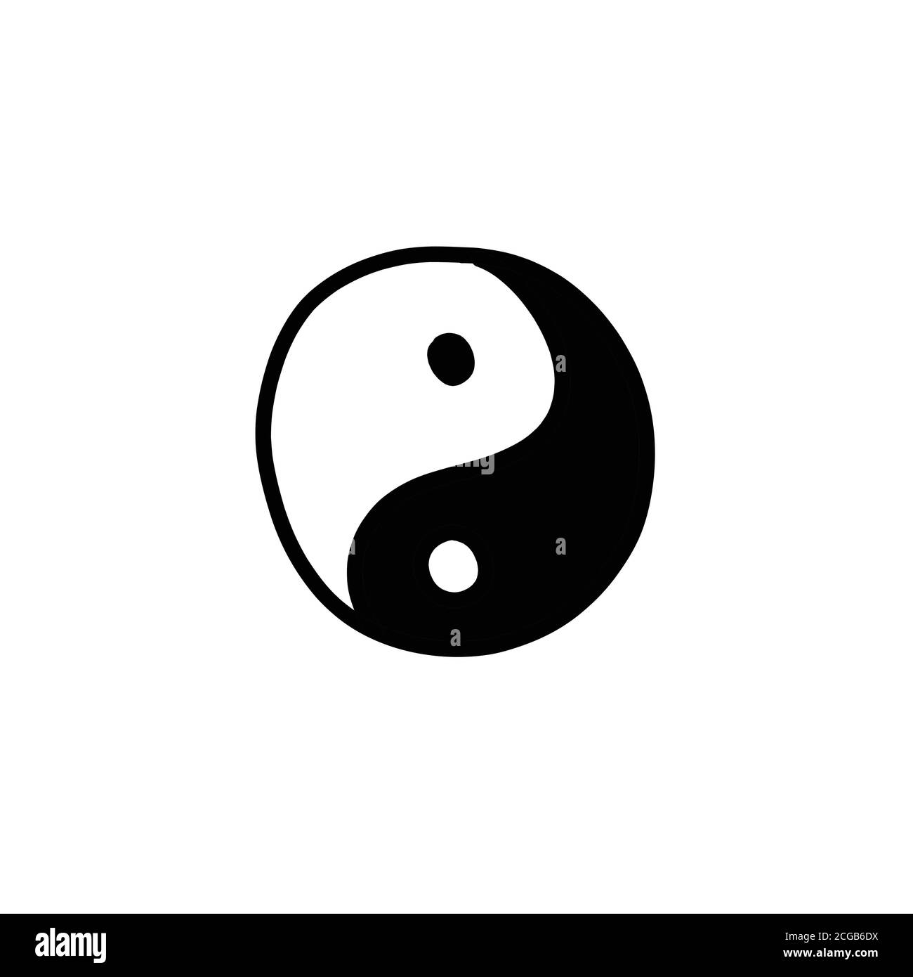 Yang vector vectors Black and White Stock Photos & Images - Alamy
