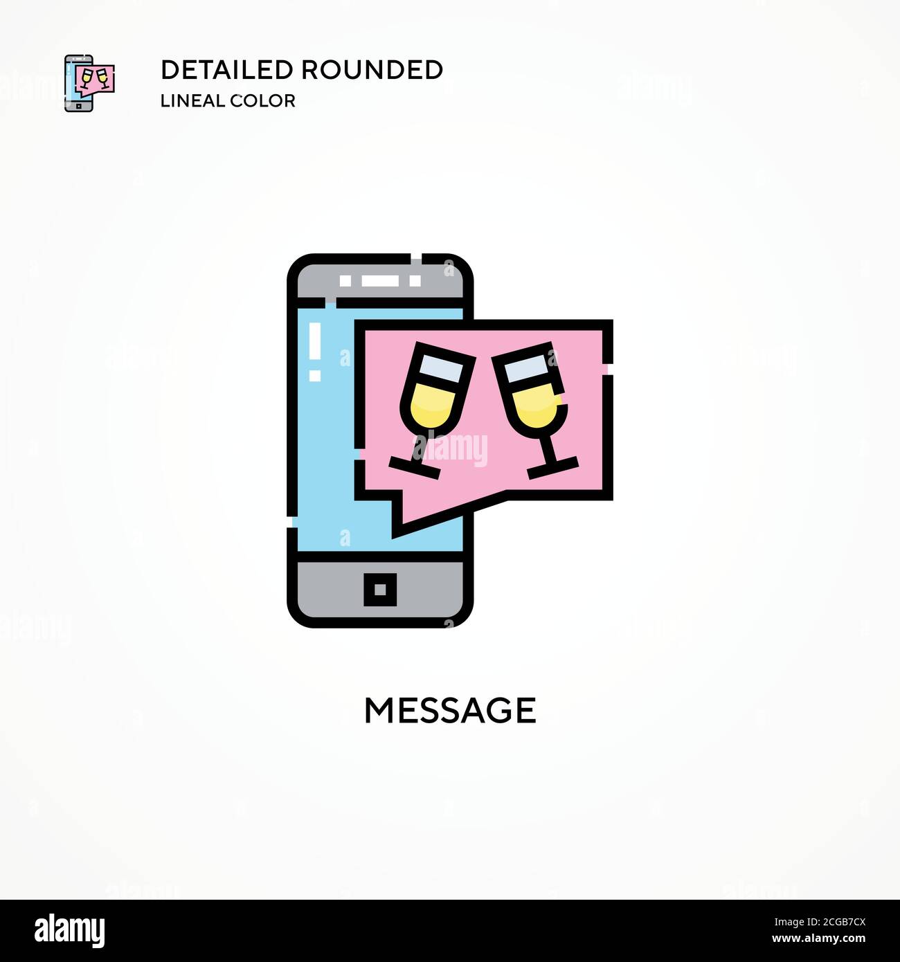 Easy messaging Stock Vector Images - Alamy