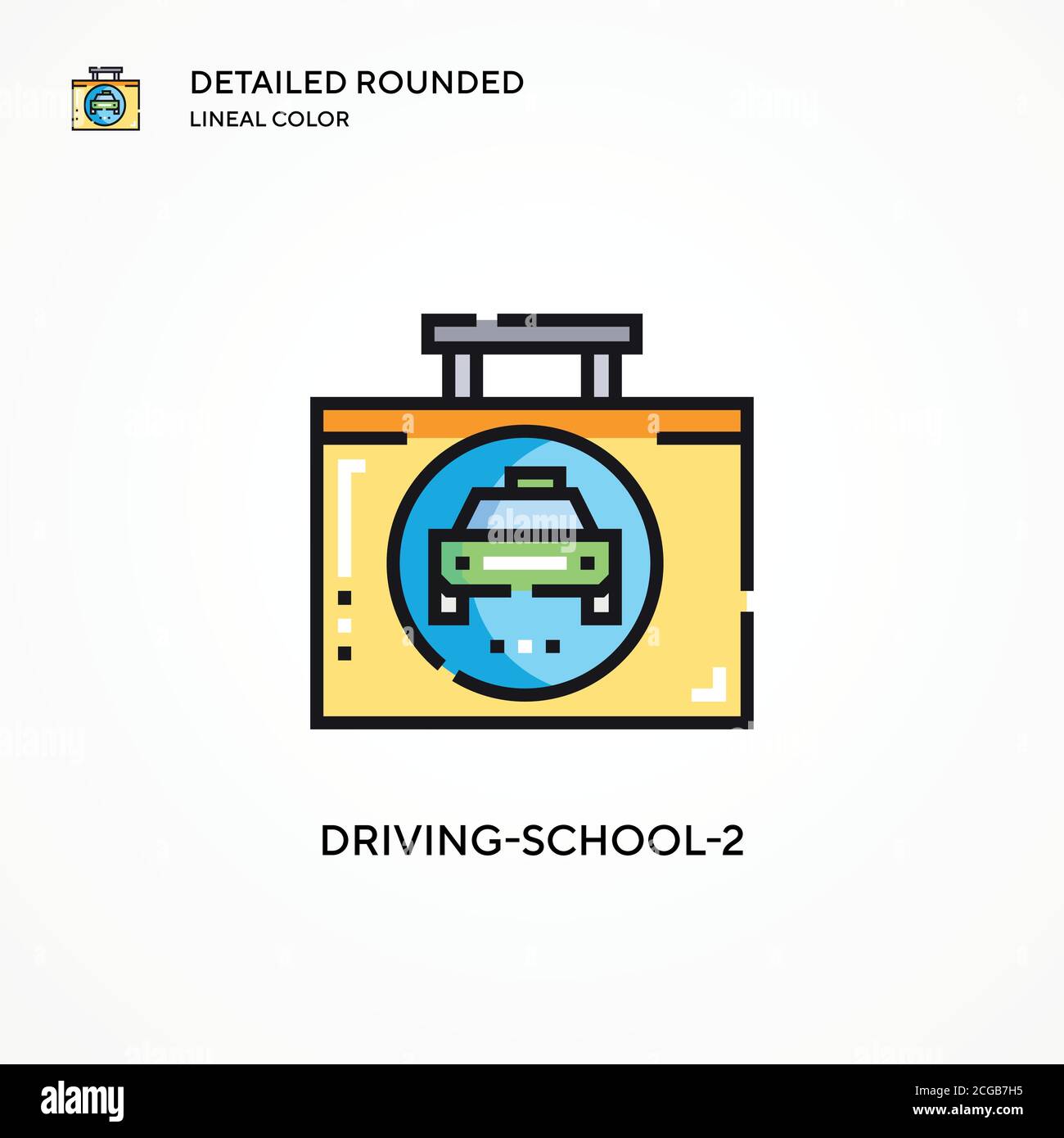 Learning To Drive Stock Vector Images - Alamy