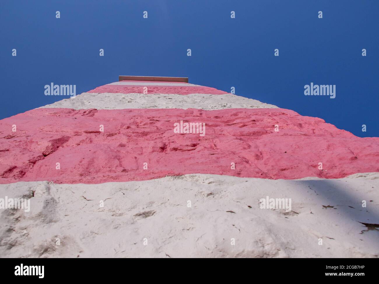 Port Elizabeth, South Africa - a marine beacon along the beachfront ...