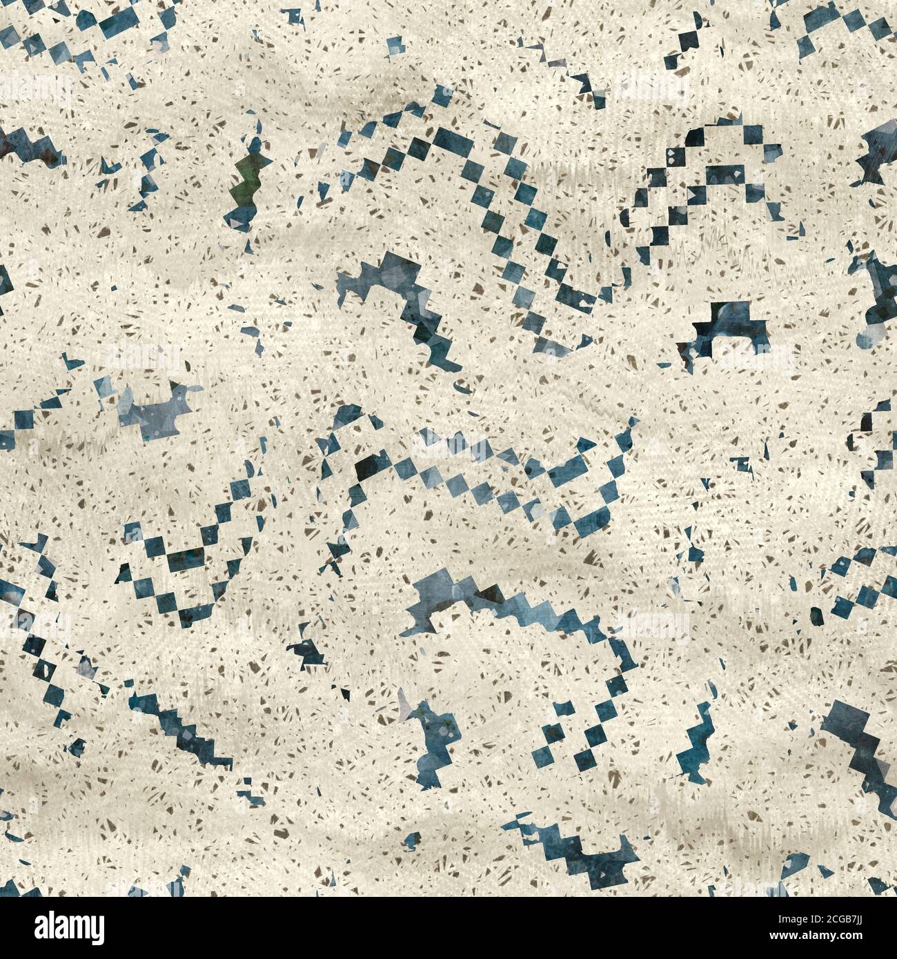 Chic formal grungy geo texture seamless pattern Stock Photo - Alamy