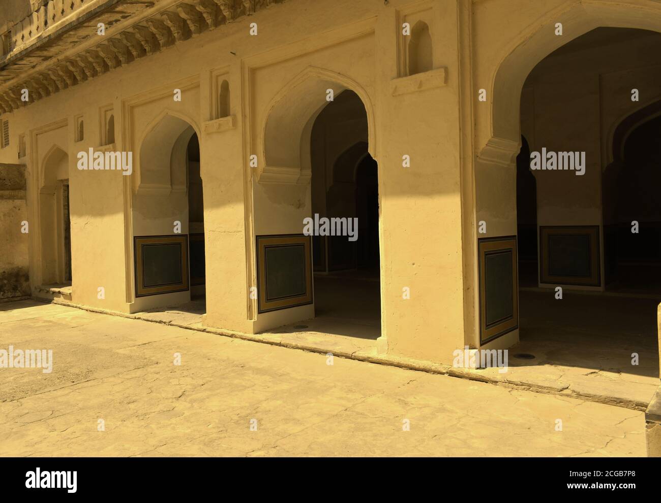 Forts of various rajputana kingdom in Jaipur rajasthan Stock Photo - Alamy