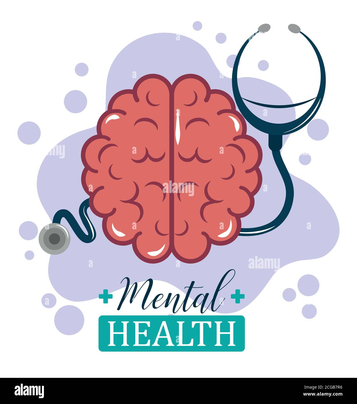 mental health day, stethoscope human brain psychology medical treatment ...