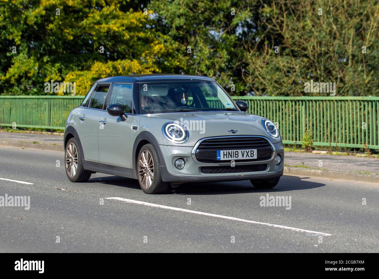 2018 grey mini cooper hi-res stock photography and images - Alamy