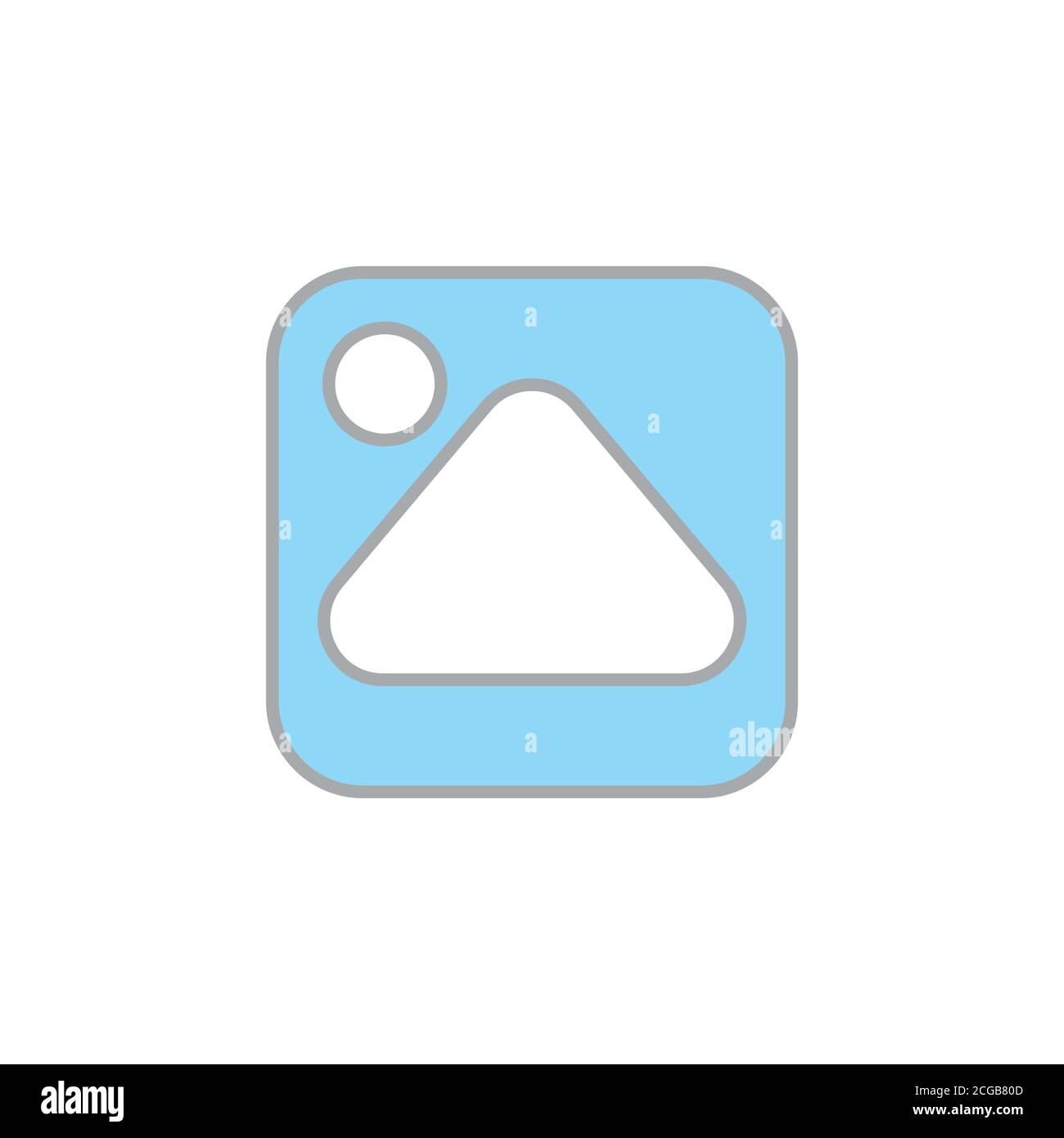 Triangle negative space design hi-res stock photography and images - Alamy