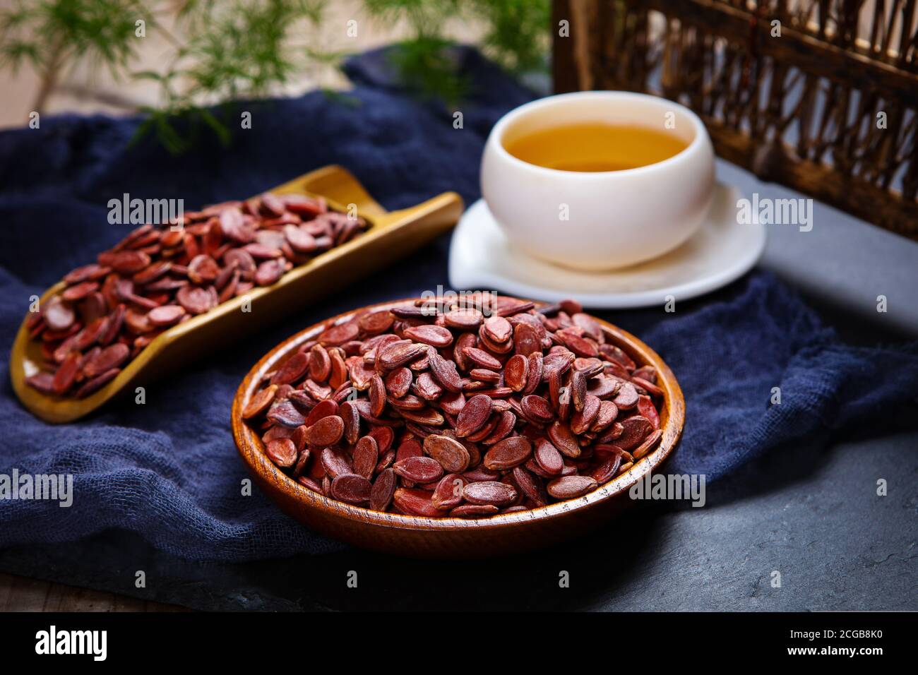 Red melon seeds Stock Photo - Alamy