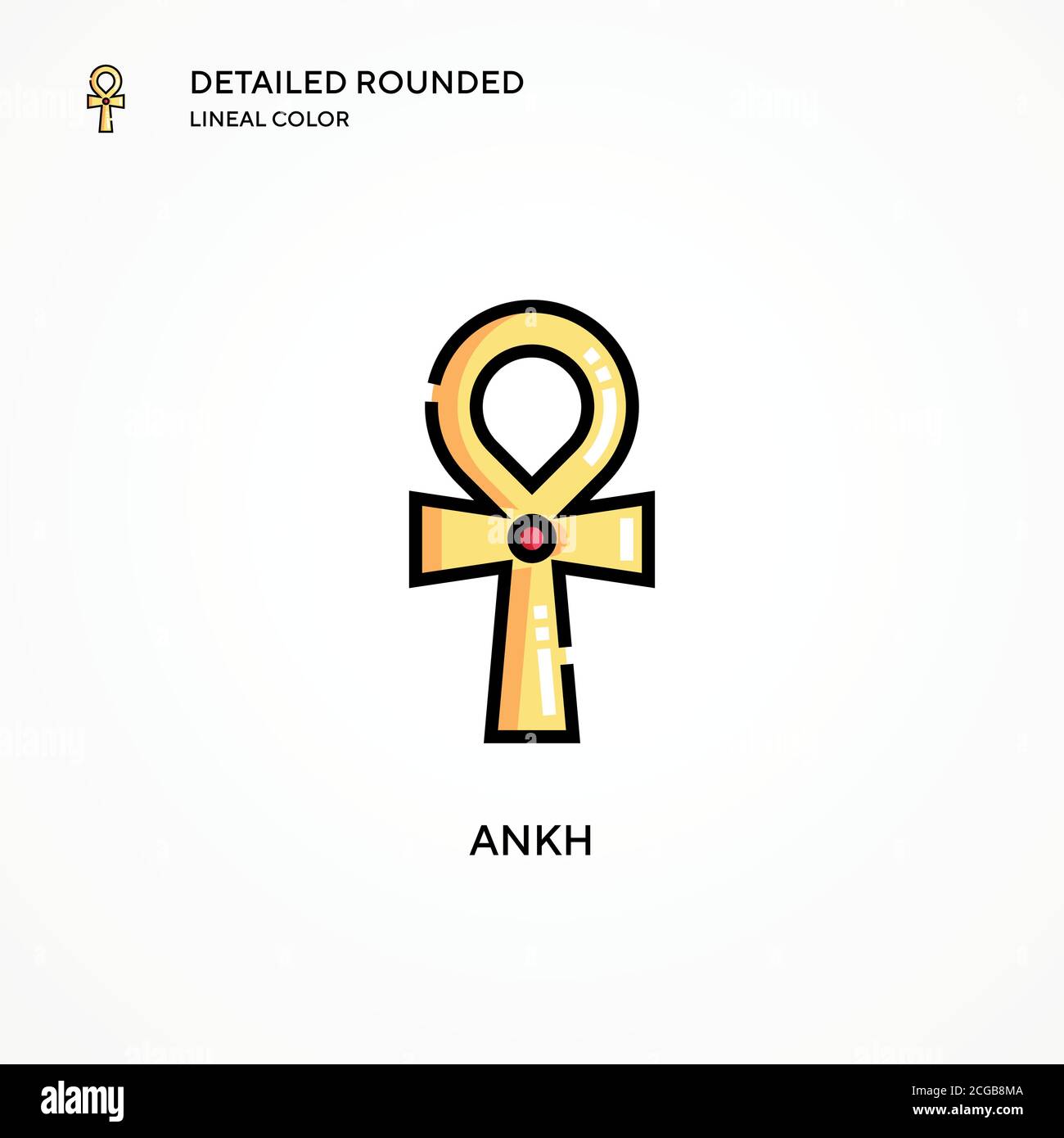 Ankh vector icon. Modern vector illustration concepts. Easy to edit and ...