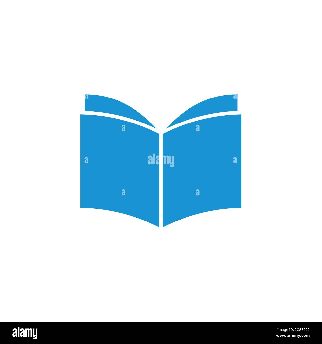 simple geometric book simple logo vector Stock Vector Image & Art - Alamy