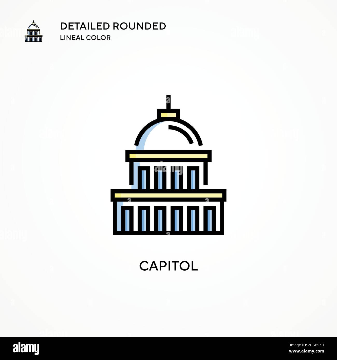 United states capitol exterior Stock Vector Images - Alamy